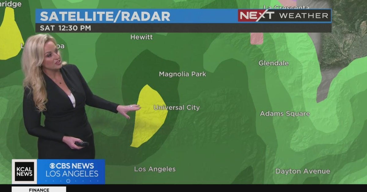 SoCal Winter Storm: Thunderstorm hits Studio City, to Universal City ...