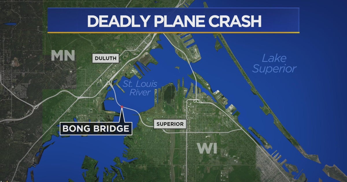 One dead after small plane crashes near Bong Bridge - CBS Minnesota