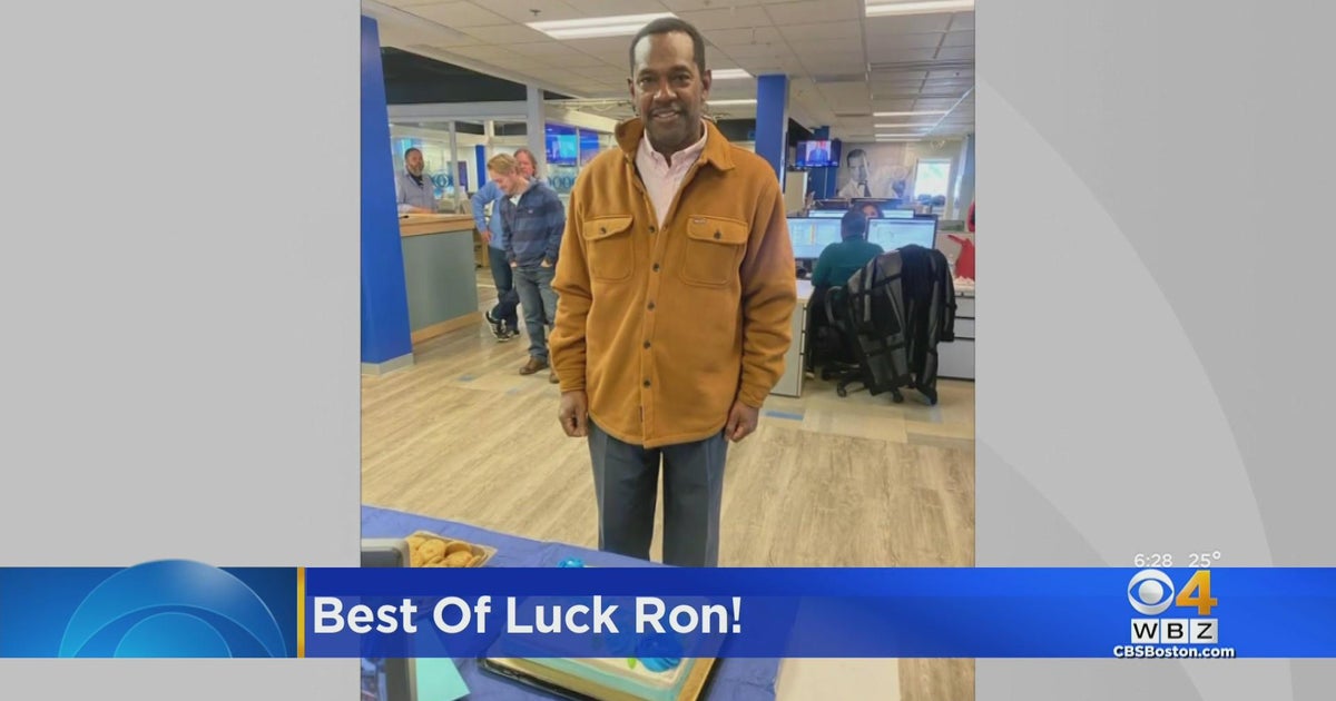 Best of luck to WBZ photojournalist Ron Mitchell - CBS Boston