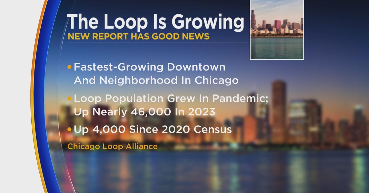 Study says Chicago's Loop is fastest growing downtown in U.S. - CBS Chicago