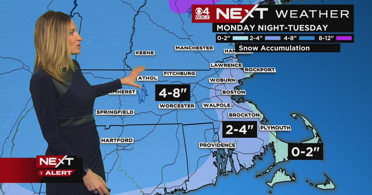 Next Weather: WBZ weather forecast - CBS Boston