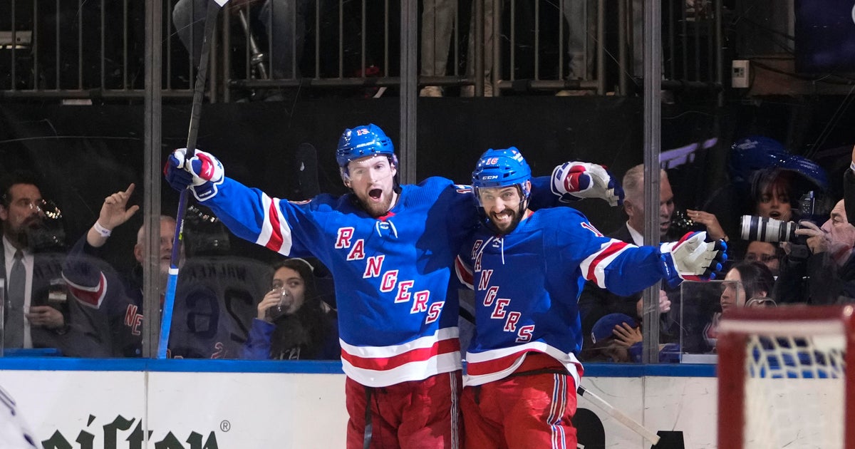 Rangers end 4-game slide with 5-2 win over Kings - CBS Los Angeles