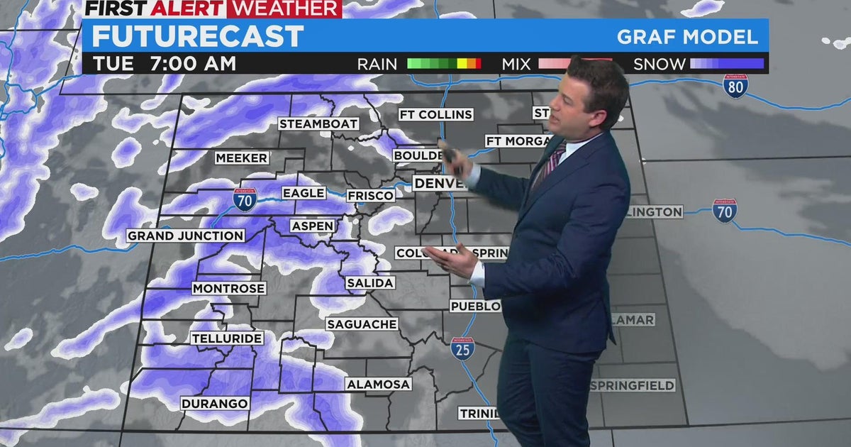 Wind start to the week prior to snow returning - CBS Colorado