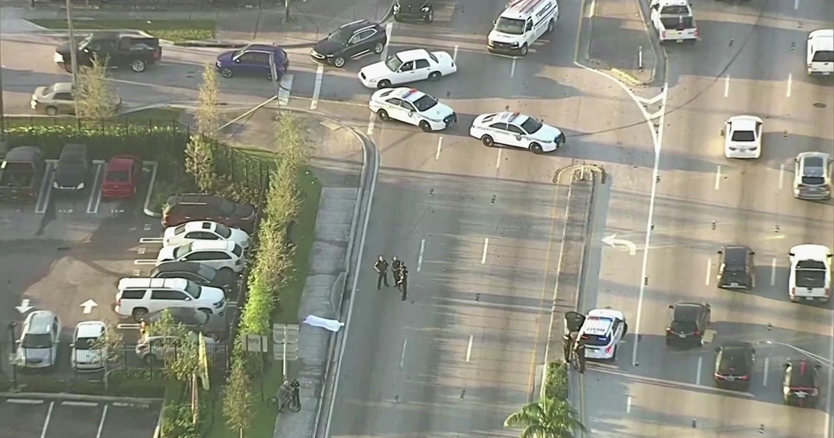 Man killed in "apparent" hit and run in Miami, police - CBS Miami