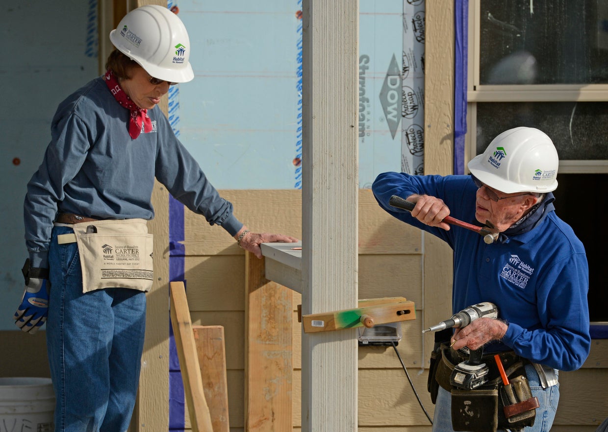 Jimmy Carter had a long history with Habitat for Humanity — even ...