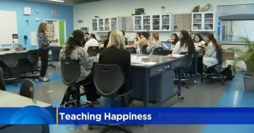Waukegan high school gives teens lessons in happiness - CBS Chicago