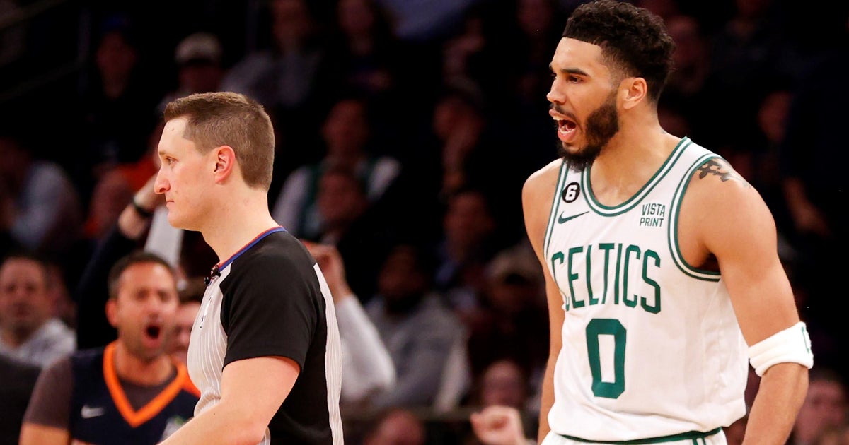 Jayson Tatum had a pretty funny reaction to his first career ejection ...
