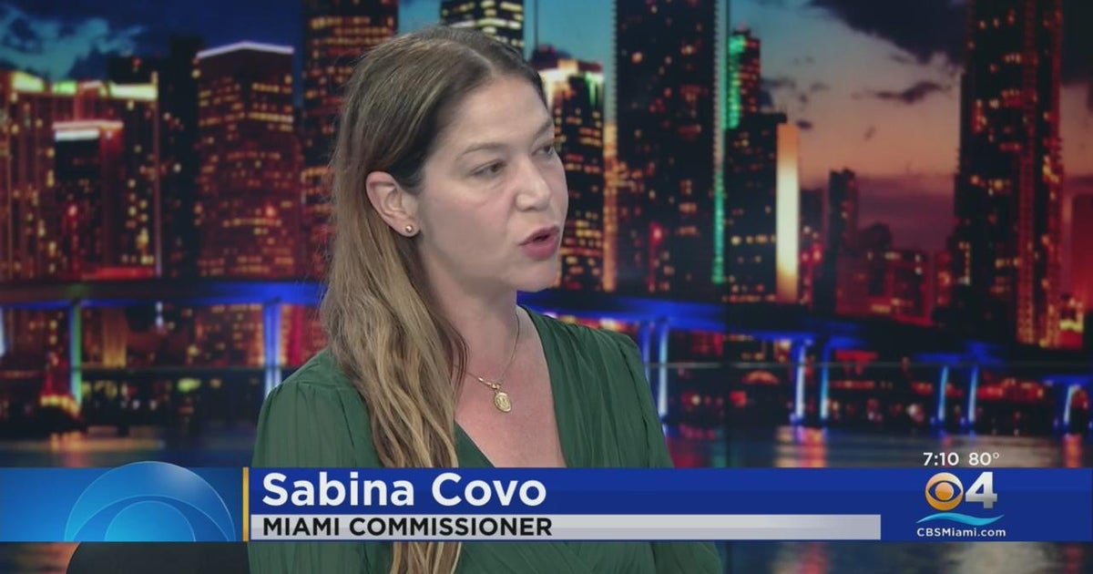 Interview with Miami Commissioner Sabina Covo - CBS Miami