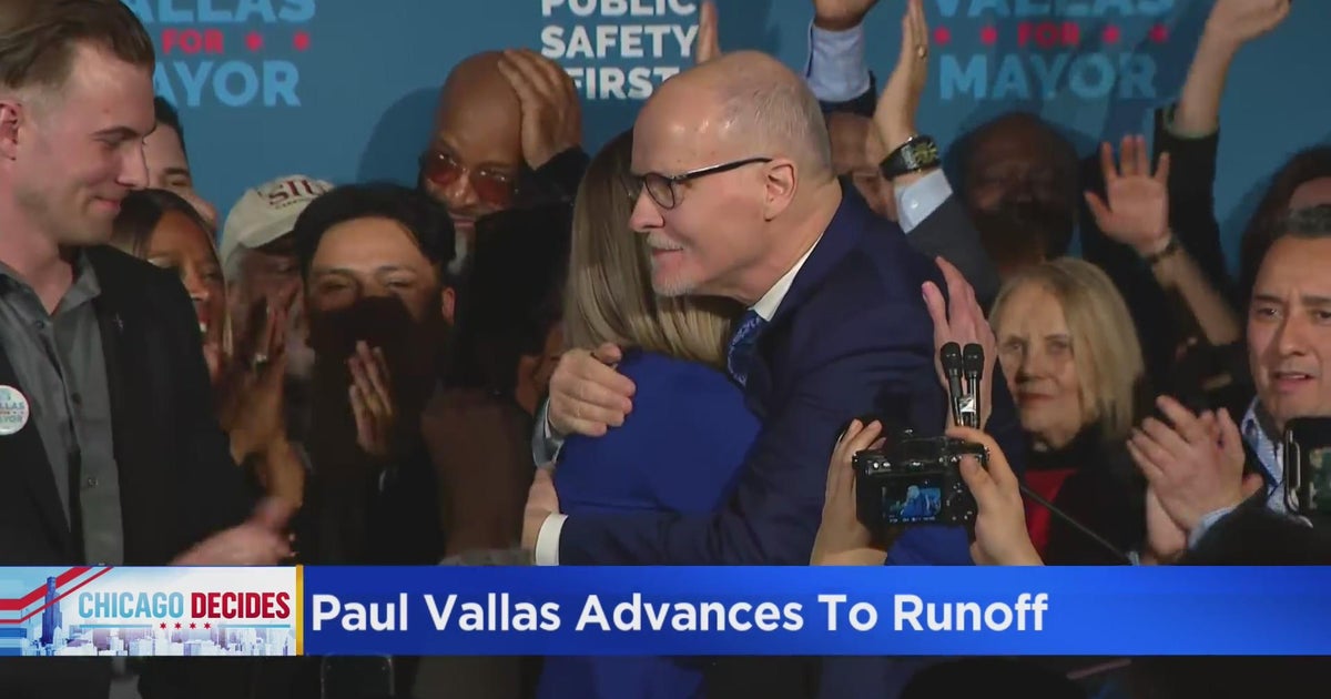 Paul Vallas advances to runoff - CBS Chicago