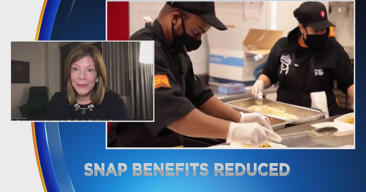 SNAP benefits reduced Wednesday - CBS Chicago