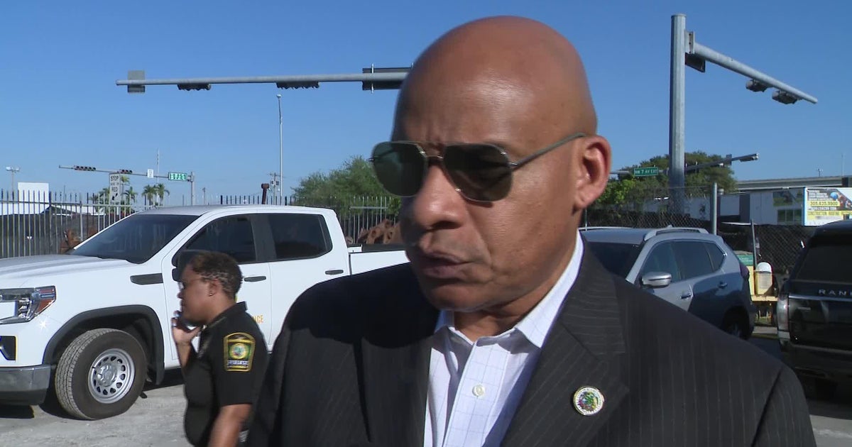 Miami Gardens Deputy City Manager Craig Clay interview - CBS Miami