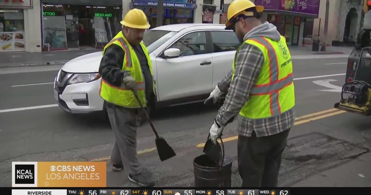 L.A. potholes plague roadways: Tips to protect your vehicle - CBS Los ...
