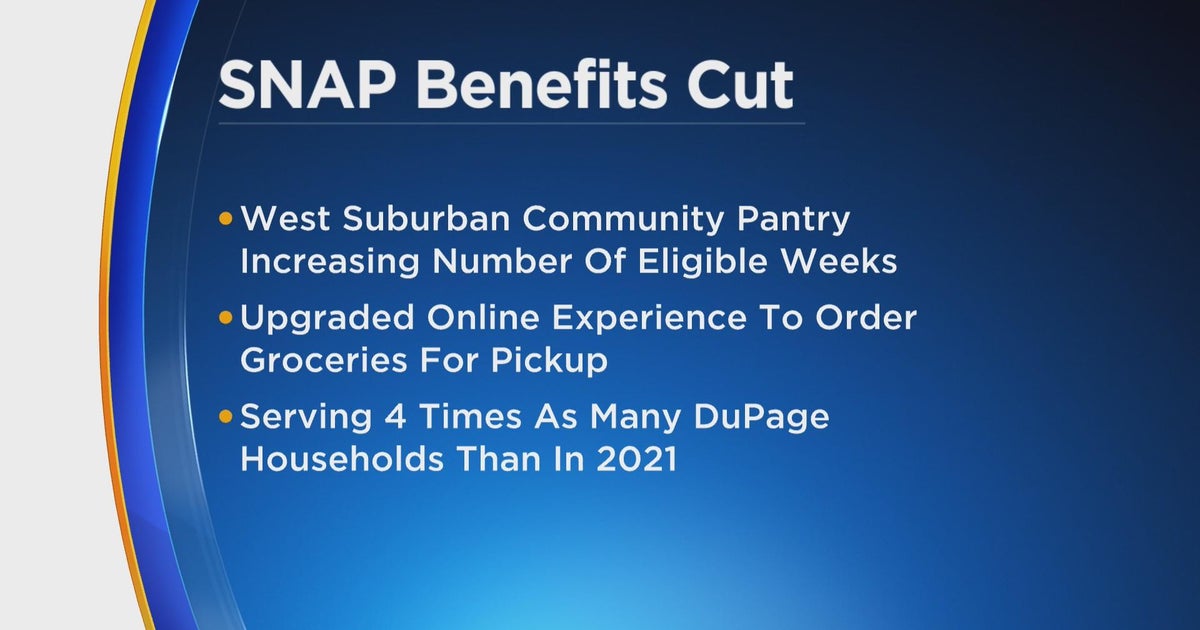 West Suburban Community Pantry helping those affected by SNAP cuts ...