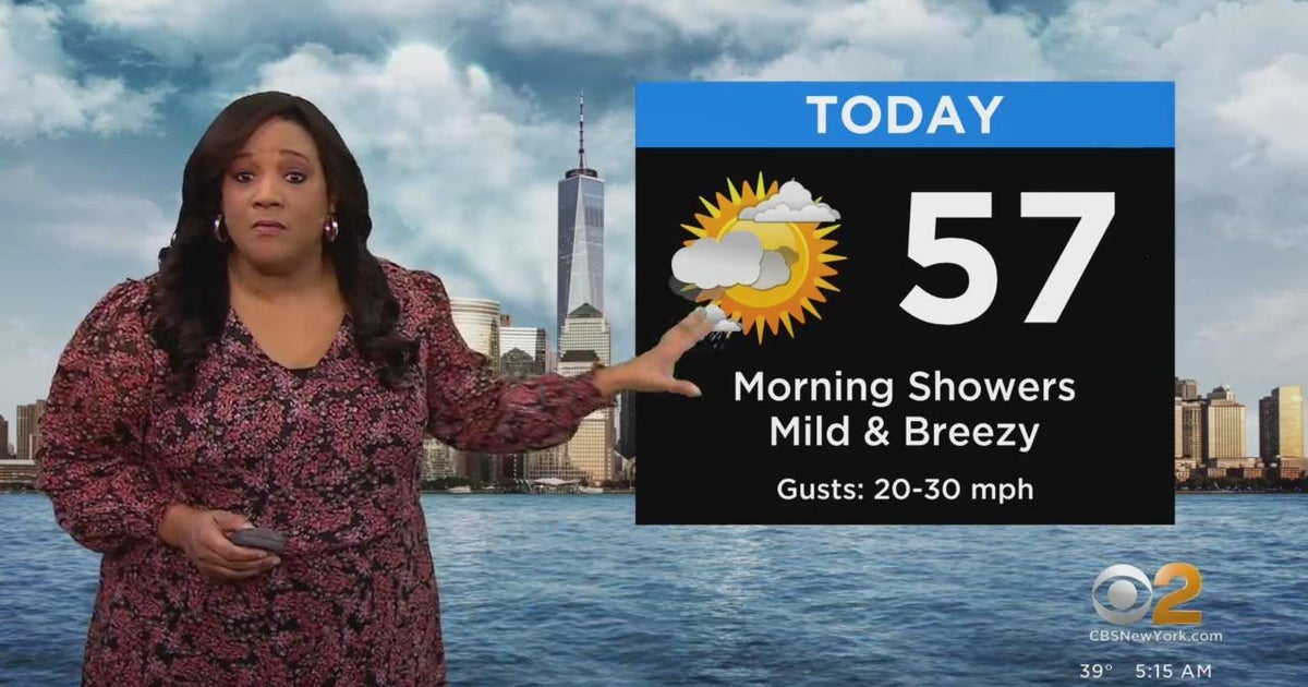First Alert Weather: CBS2's 3/2 Thursday morning update - CBS New York