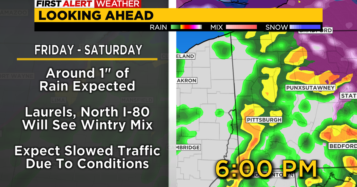 Pittsburgh Weather: First Alert Weather Day issued for Friday ahead of ...