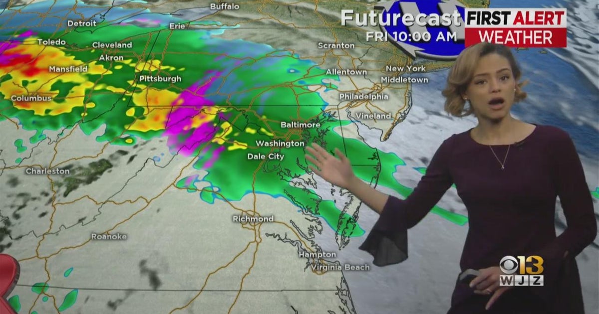 Meteorologist Abigail Degler has your Thursday afternoon forecast - CBS Baltimore