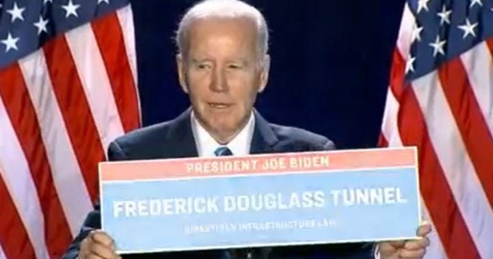 President Biden highlights upgrades to Frederick Douglass Tunnel at Baltimore conference - CBS ...