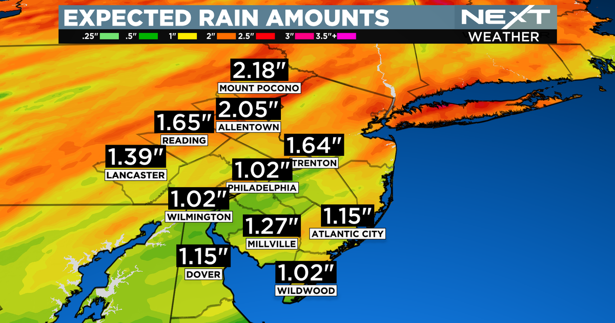 NEXT Weather major storm approaching Delaware Valley - CBS Philadelphia