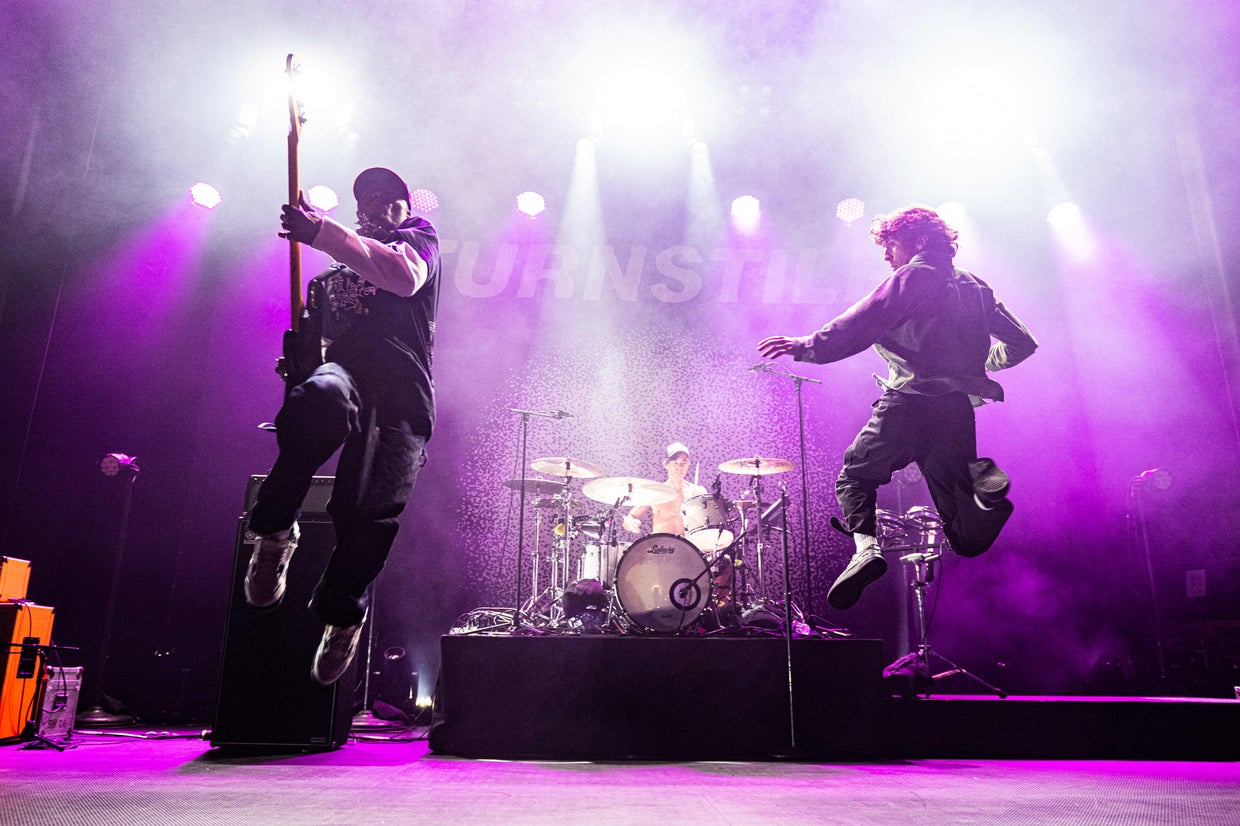 Photos: Explosive punk band Turnstile ignites crowd at the Warfield