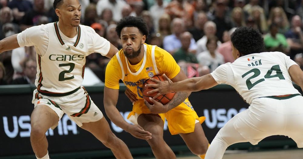 Miami takes No. 1 seed in ACC, edges Pitt 78-76 for title - CBS Pittsburgh