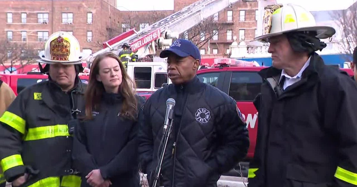 FDNY update on Grand Concourse fire - CBS New York