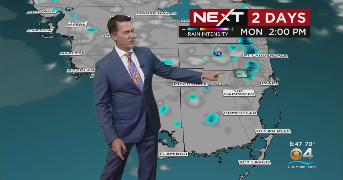 Weekend Forecast: Slight breeze ahead - CBS Miami