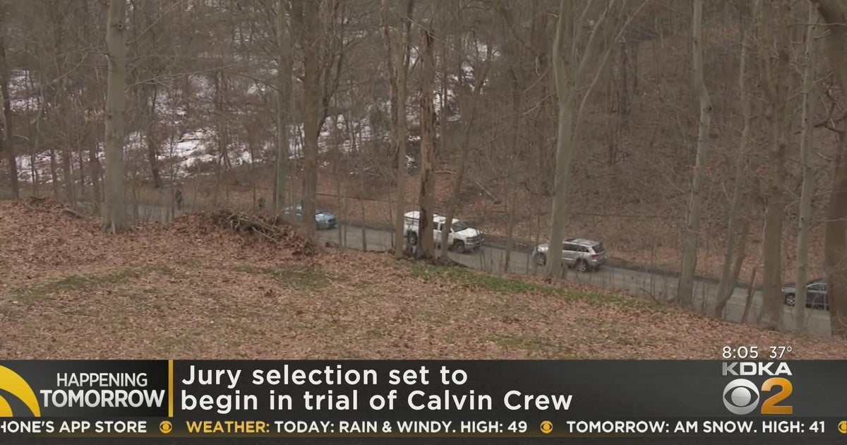 Jury selection to begin in Calvin Crew trial - CBS Pittsburgh