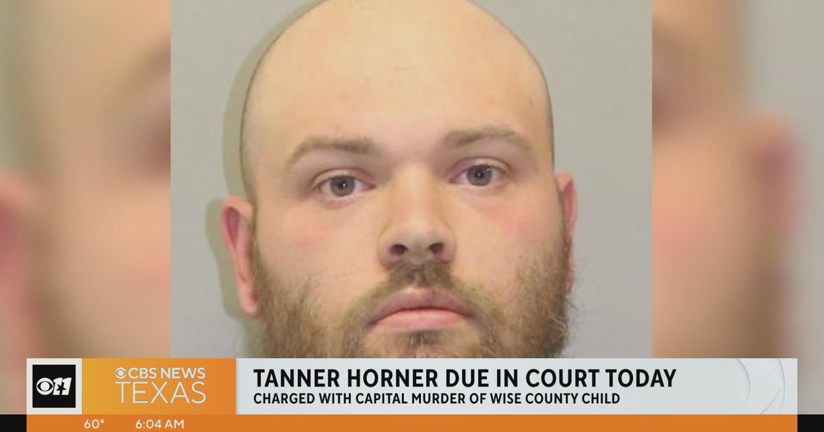 Tanner Horner due in court Monday - CBS Texas