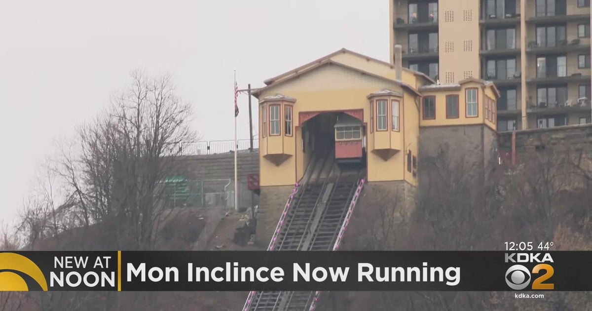 Mon Incline reopens - CBS Pittsburgh
