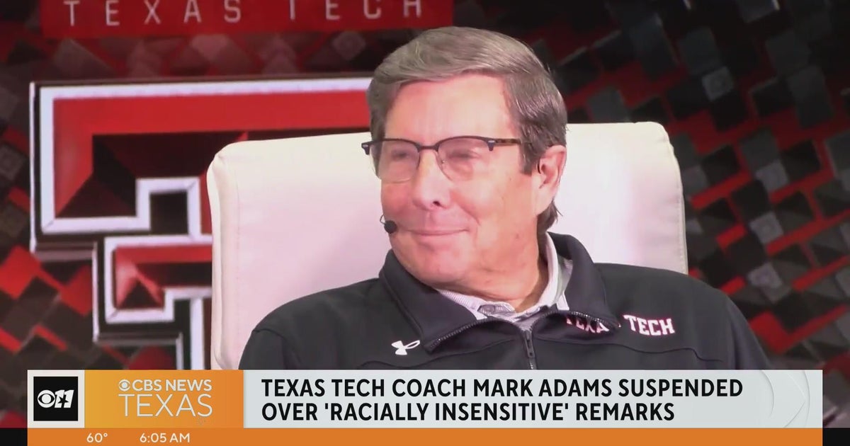 Texas Tech coach Mark Adams suspended over 'racially insensitive ...