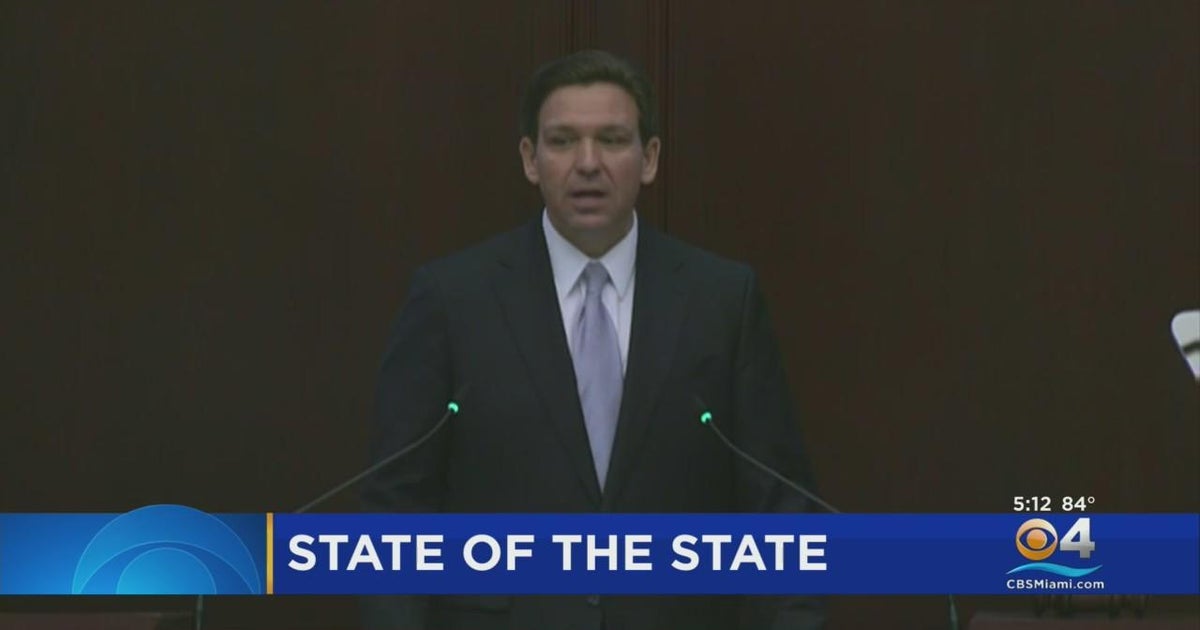 Gov. DeSantis vows to "Swing for the Fences" in State of the State ...