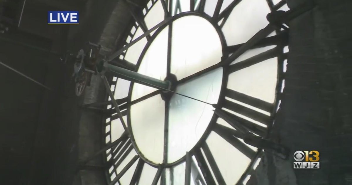 Where's Marty? In the clock tower room of the Bromo Seltzer Arts Tower ...