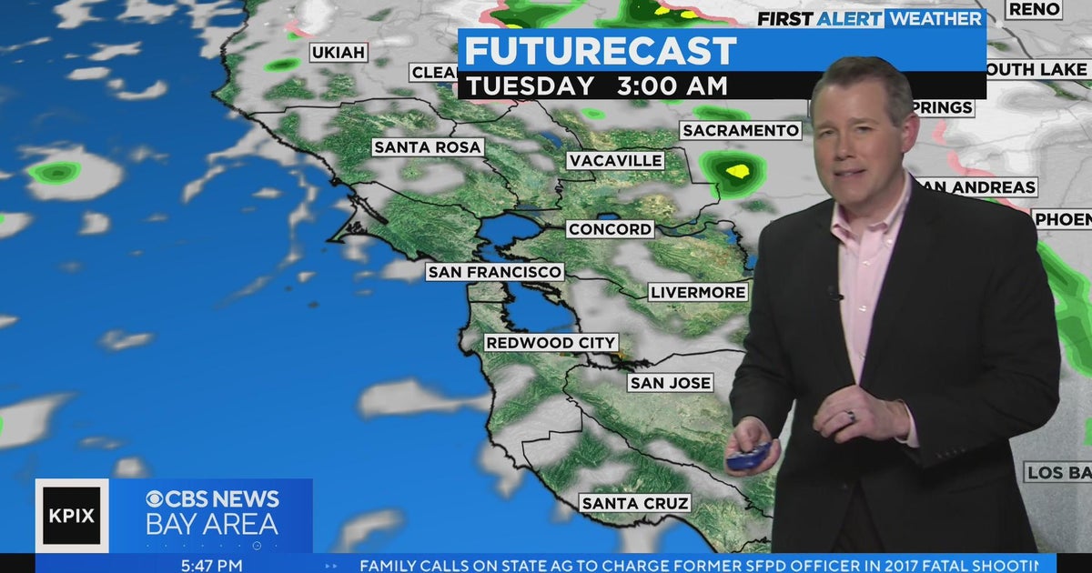 Monday Night First Alert Weather Forecast With Paul Heggen Cbs San