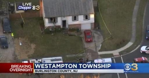 Fire breaks out at Westampton, Burlington County home - CBS Philadelphia