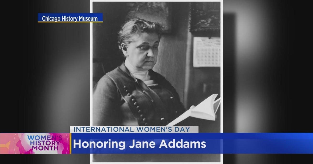 Jane Addams honored on International Women's Day - CBS Chicago