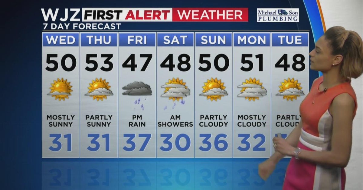 Meteorologist Abigail Degler has your Wednesday afternoon forecast - CBS Baltimore