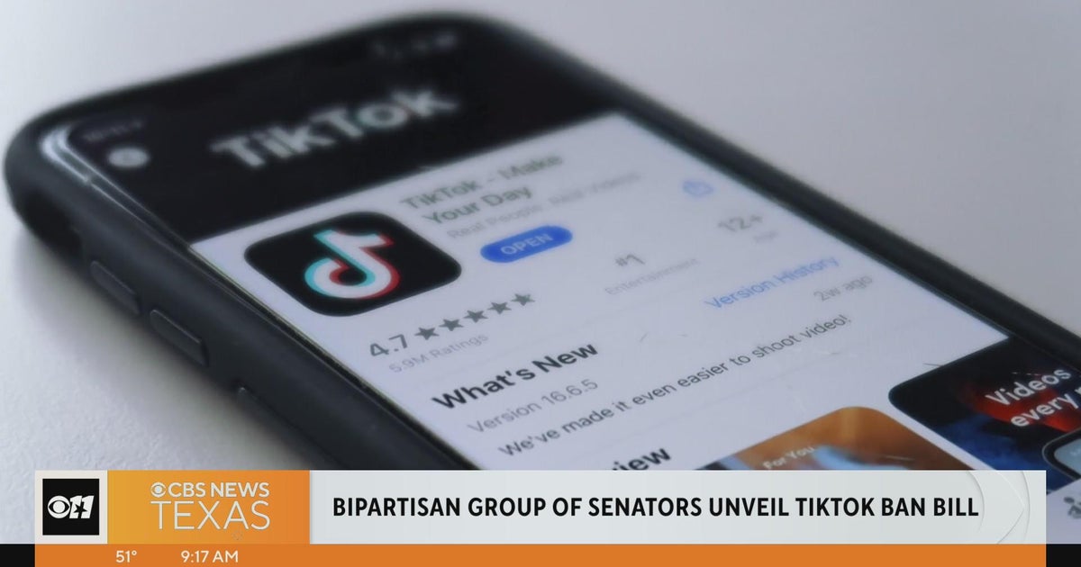 Clock might be ticking for Tik Tok - CBS Texas