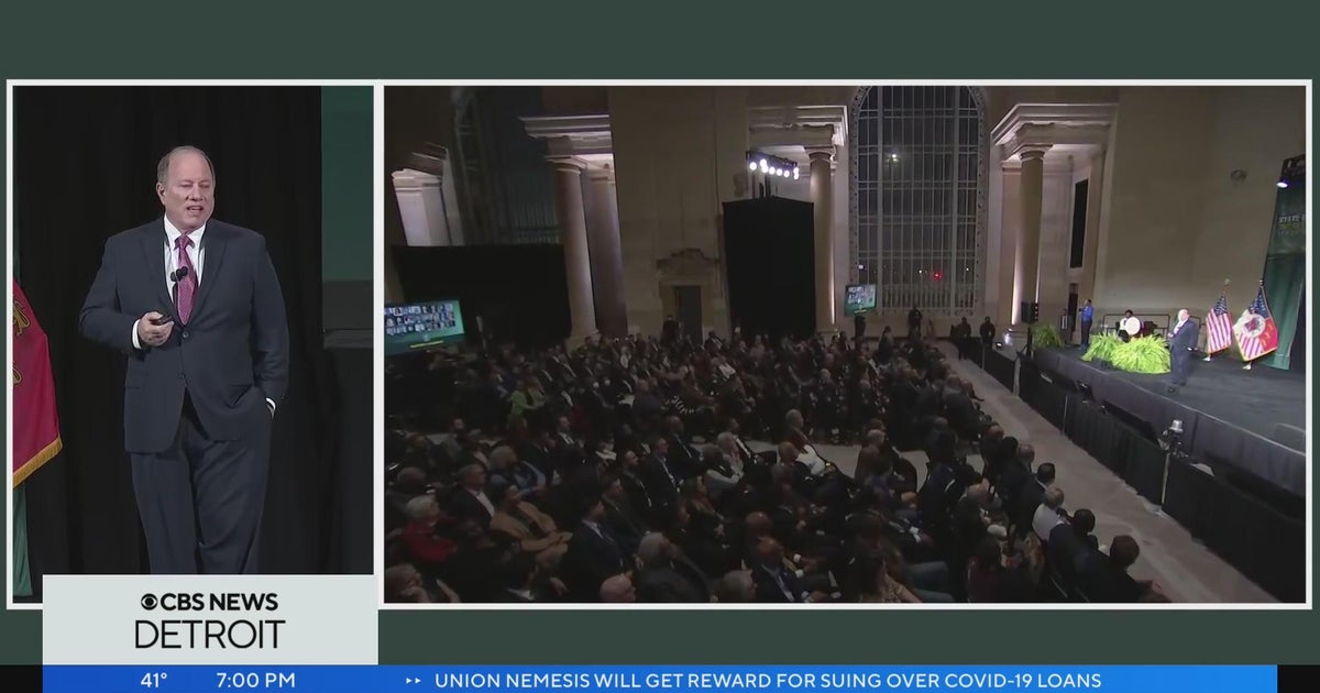 Detroit Mayor Mike Duggan delivers State of the City Address - CBS Detroit
