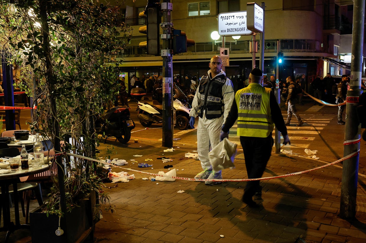 3 shot in suspected terror attack in Tel Aviv; gunman killed, police ...