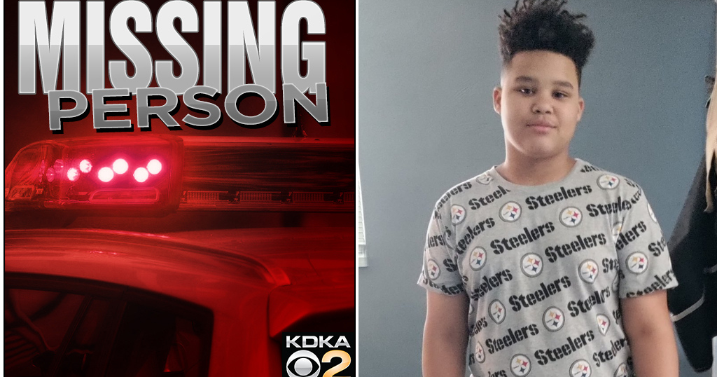 Pittsburgh police locate missing 12-year-old boy - CBS Pittsburgh