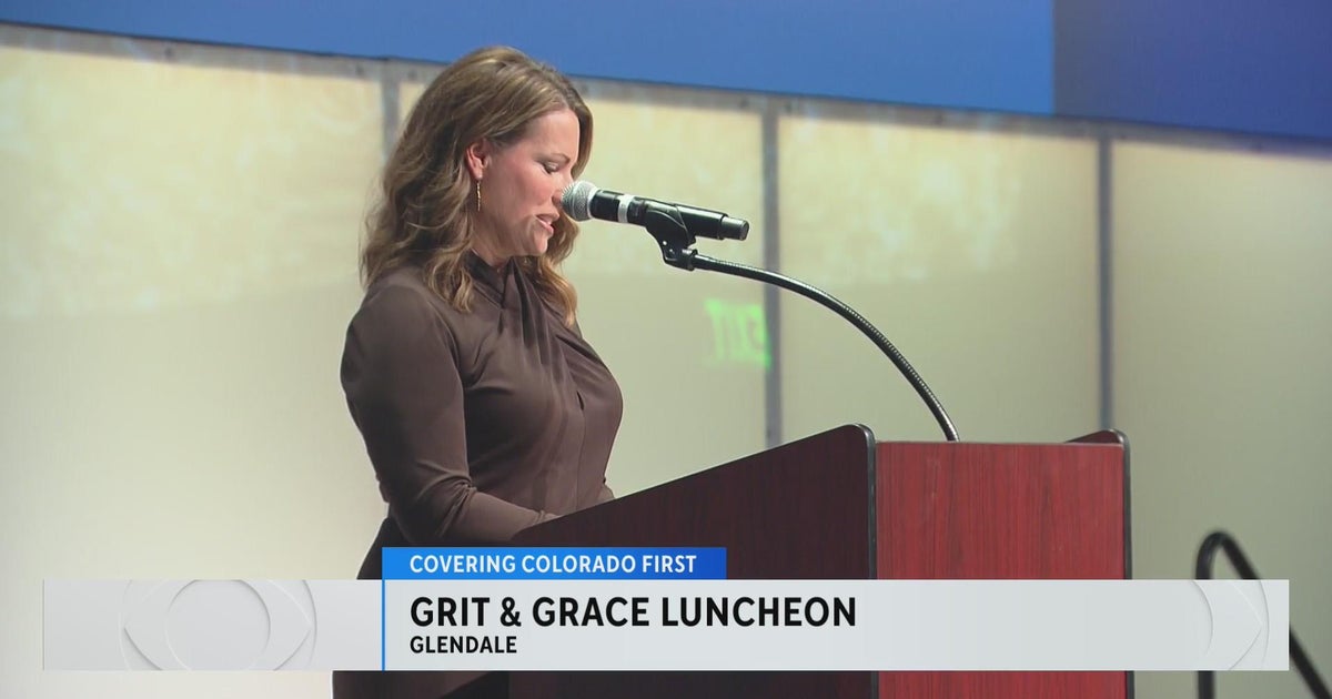 CBS News Colorado's Karen Leigh emcees the Grit and Grace Women's ...