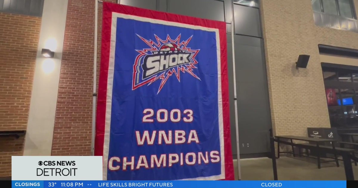 Pistons honor 20th anniversary of Detroit Shock winning WNBA title ...