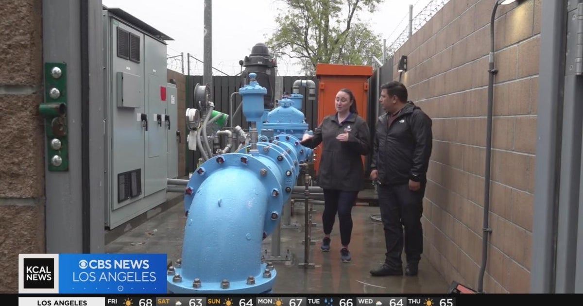 A look at Long Beach's new groundwater pump station - CBS Los Angeles