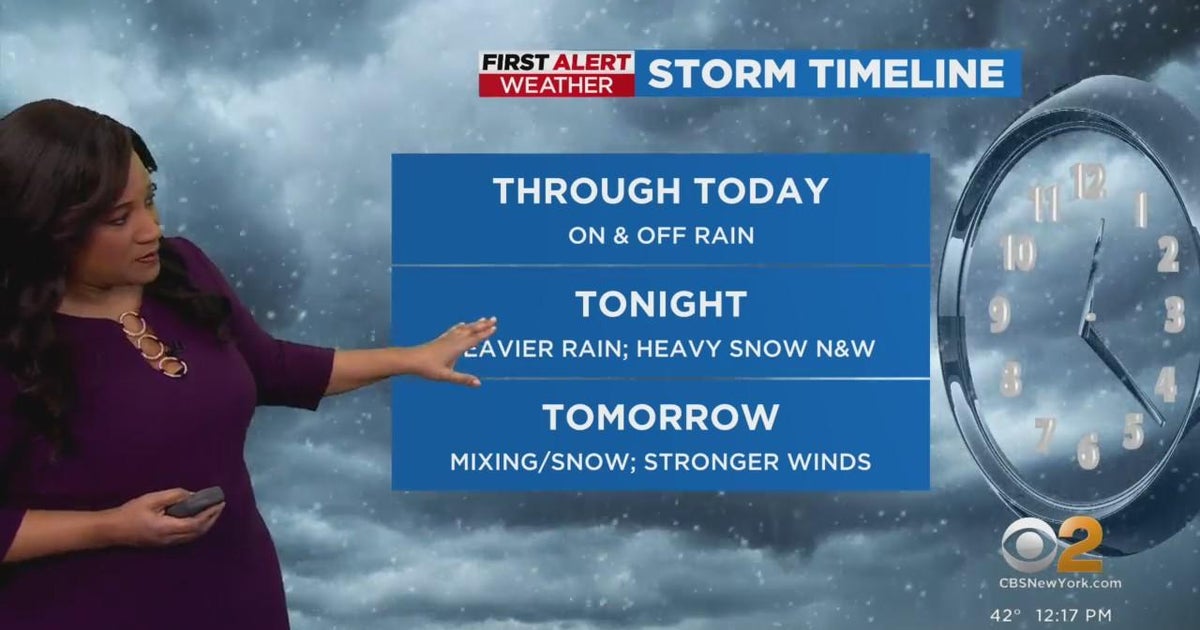 First Alert Weather: Rain on and off before worst of nor'easter hits ...