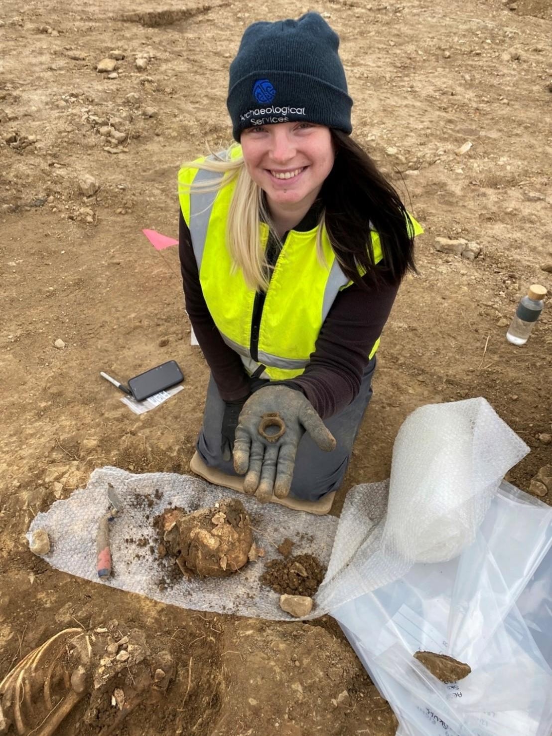 Remains of Roman aristocrat unearthed in ancient lead coffin in England ...