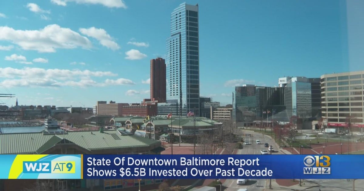 State of Downtown Baltimore report shows $6.5 billion over past decade ...