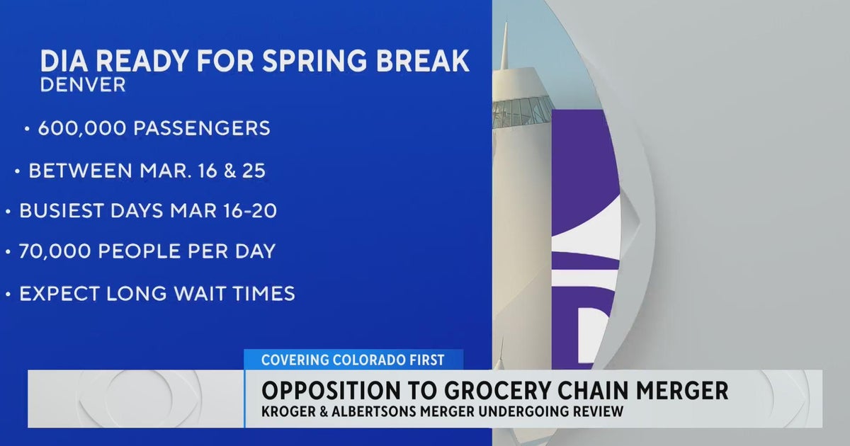 Denver International Airport prepares for busy spring break - CBS Colorado