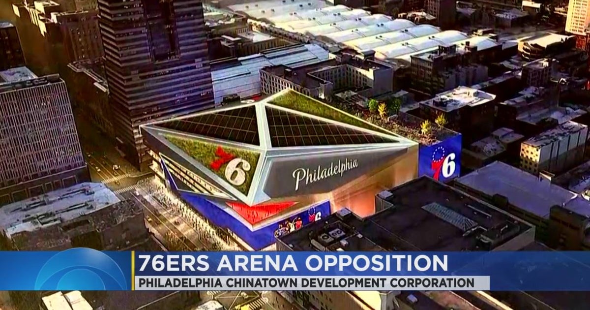 Chinatown group opposes proposed 76ers arena in Market East - CBS ...