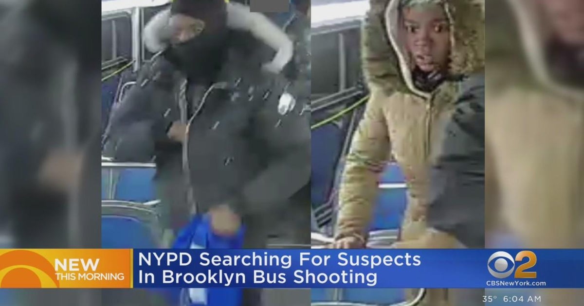 New images of suspects in bus shooting - CBS New York