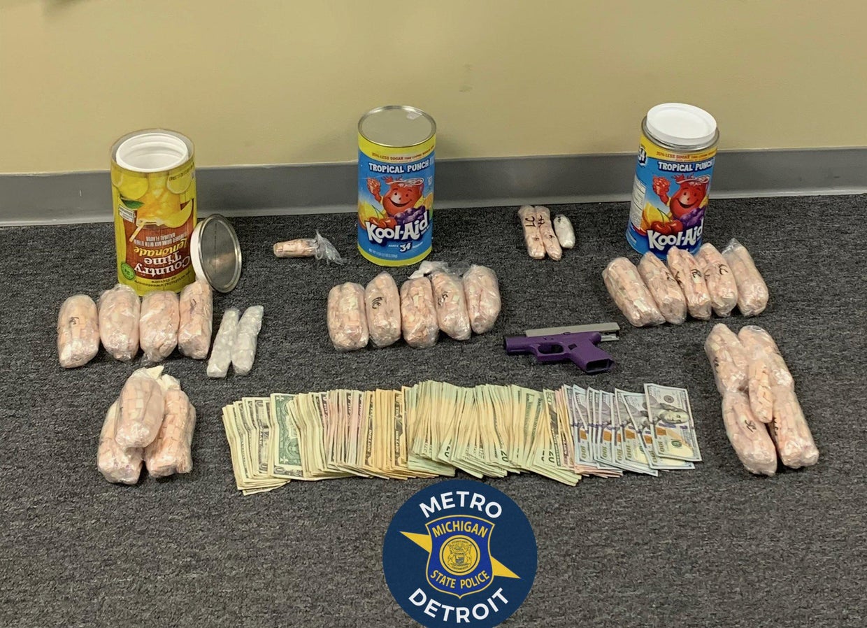 Suspect arrested after police seize fentanyl, cocaine, cash in Detroit ...